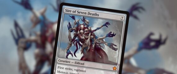 Magic The Gathering Foundations Sire Of Seven Deaths Card Preview Geek Culture