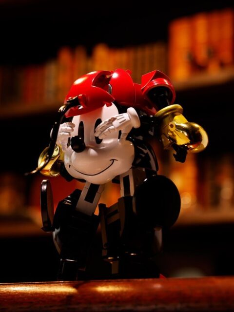 Bandai Unveils Transforming Mickey Mouse Robot From Original RX Gundam ...