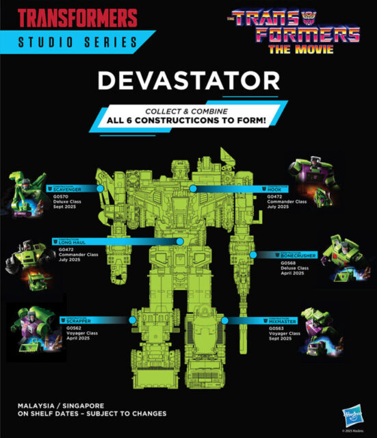 Hasbro's Transformers Studio Series Constructicon Combiners: Start Your Journey Assembling ...