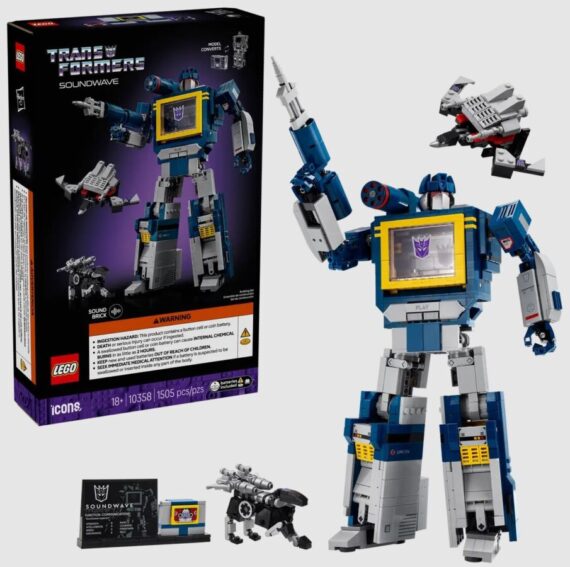 LEGO Rolls Out G1 Transformers Soundwave Set In Aug | Geek Culture