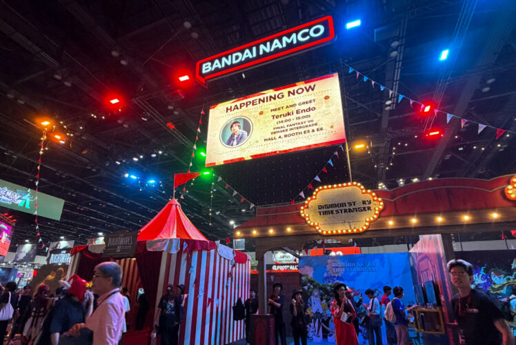 Gamescom Asia X Thailand Game Show 2025: Bandai Namco/Square Enix Booth ...