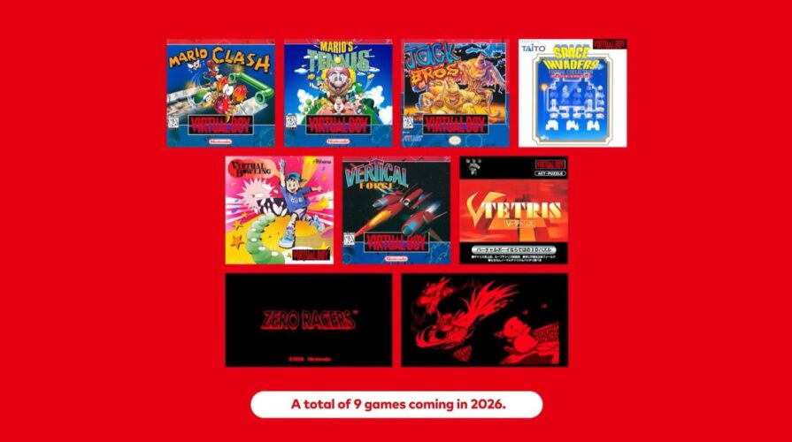 Nintendo Switch Online Adds Virtual Boy Classics & 2 Unreleased Games ...