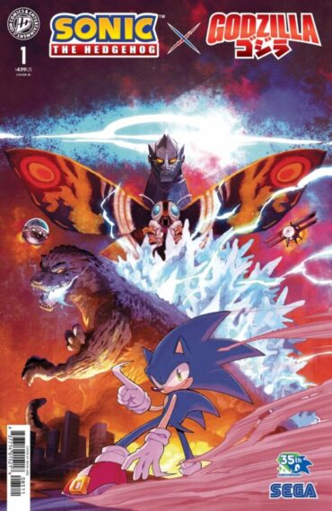 Sonic Faces Off Against The King Of Monsters In Godzilla Crossover ...