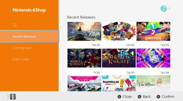 Nintendo Switch Gets Long-Overdue eShop Update That Makes Scrolling Way ...